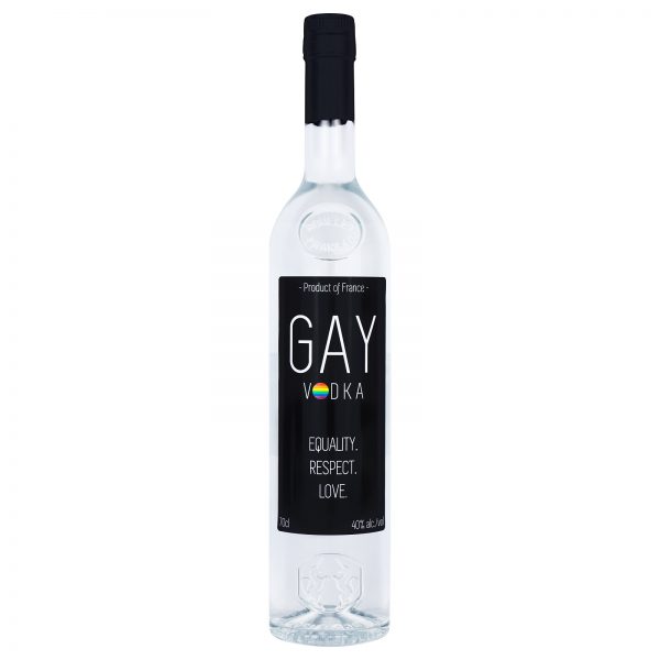 GAY VODKA - Equality. Respect. Love.