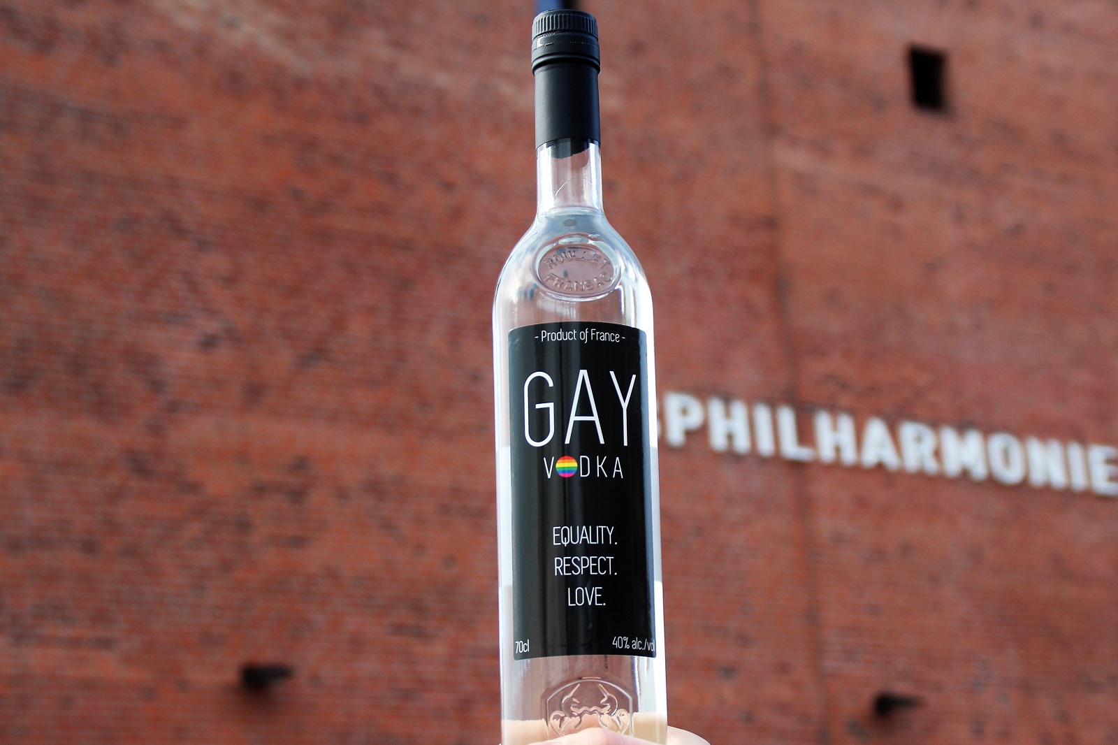 GAY VODKA - Equality. Respect. Love.